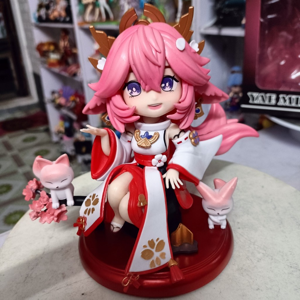 Mô hình nhân vật Yea miko chibi cao 17cm (fullbox) | Shopee Việt Nam