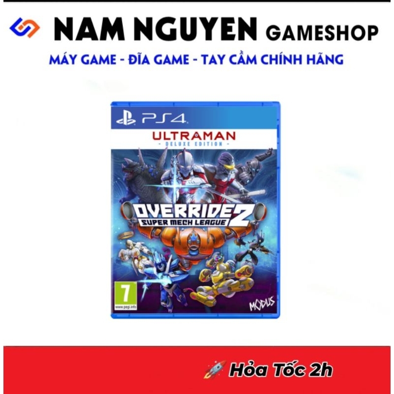 Đĩa Game PS4 | Ultraman Override2 Deluxe Edtion (Game Đối Kháng 1-2 ...