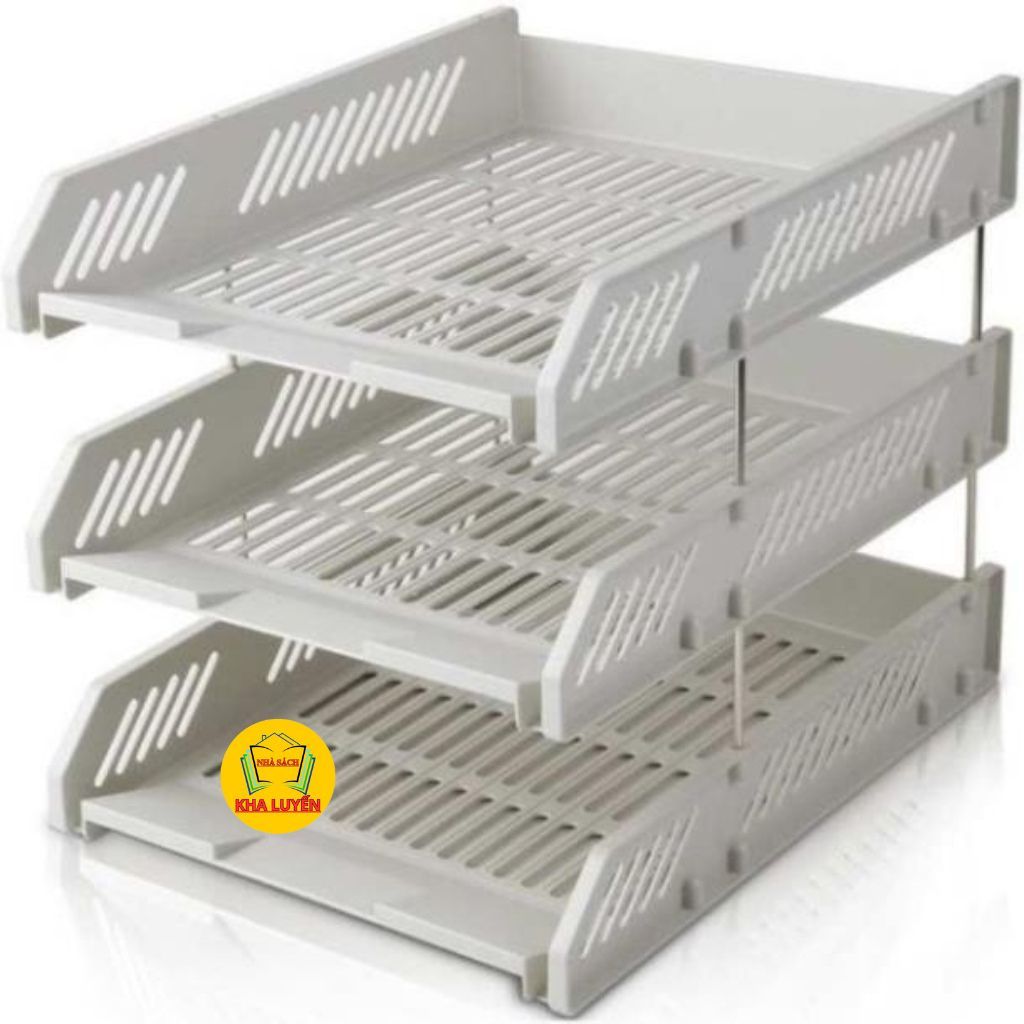File 3 Tầng Deli, Khay Nhựa Deli 9209/ 9217 | Shopee Việt Nam