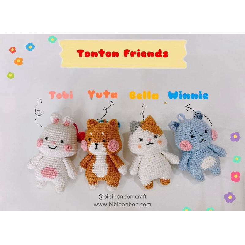Móc khoá tonton friends handmade | Shopee Việt Nam