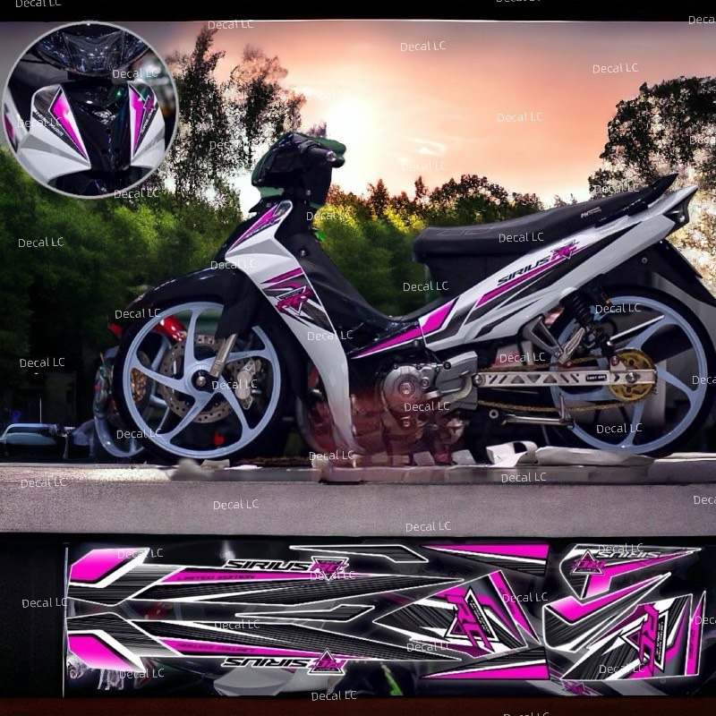 Tem Sirius RC Phối đầy đủ màu sắc | Shopee Việt Nam