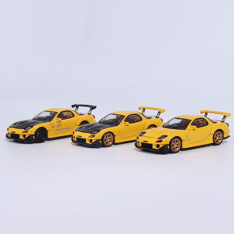 MÔ HÌNH 1:64 BRISCALE MICRO - Mazda RX7 FD3S Yellow | Shopee Việt Nam