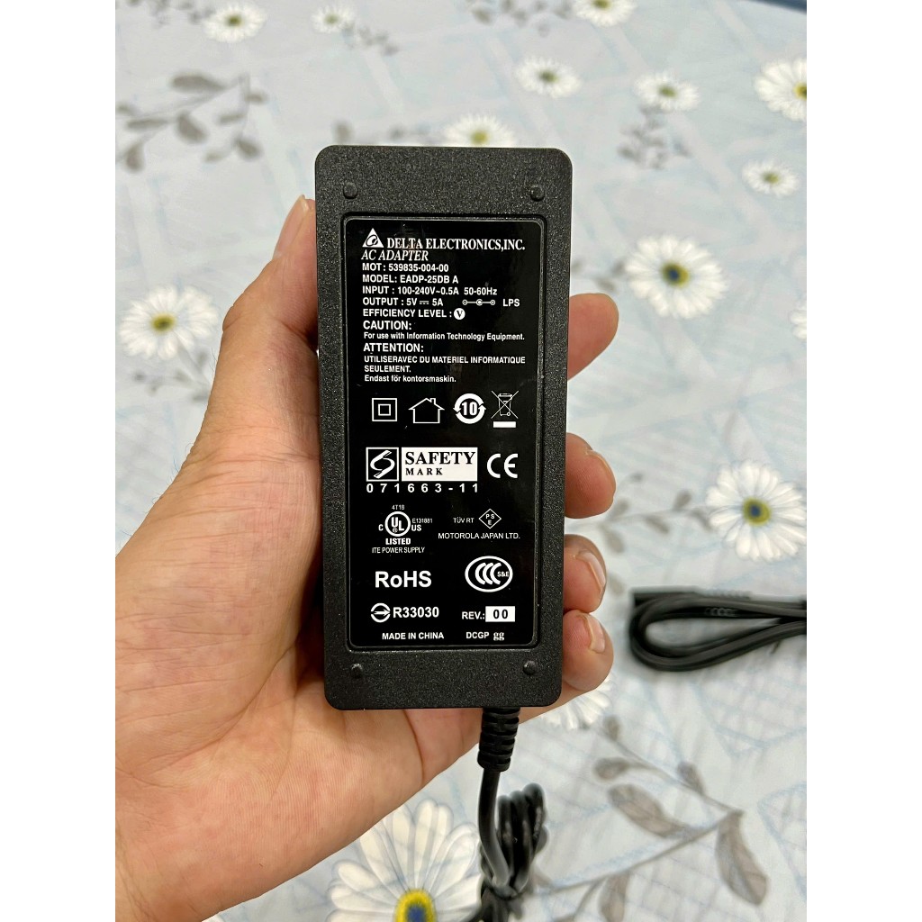 ADAPTER-NGUỒN 5V 5A DELTA CHÍNH HÃNG | Shopee Việt Nam