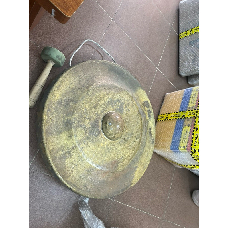 cồng chiêng nhạc cụ bằng đồng cỡ 30cm , 40cm, 50cm | Shopee Việt Nam
