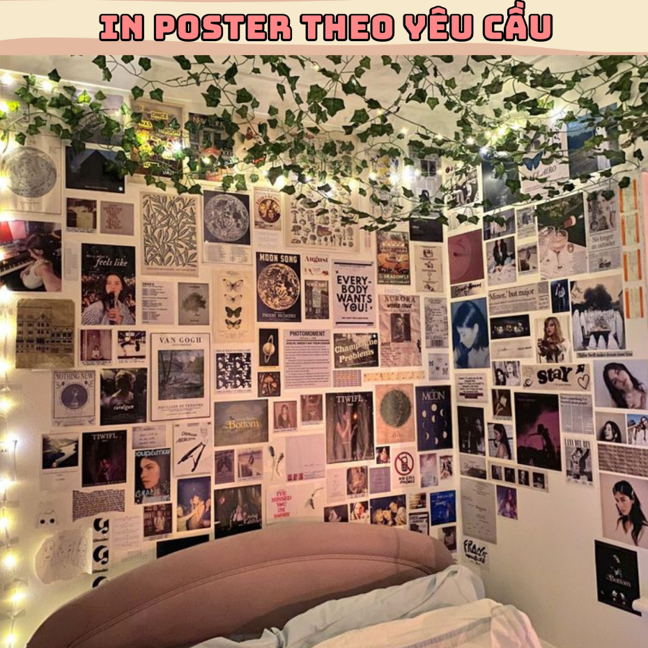 In poster theo yêu cầu, in áp phích các loại size, Poster trang trí ...
