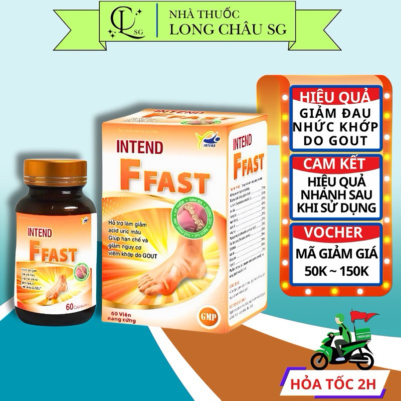 Viên Uống Giảm Acid Uric Ffast Intend – Hỗ Trợ Điều Trị Gout và Viêm ...