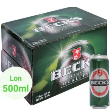 Bia Beck's lon 500ml | Shopee Việt Nam