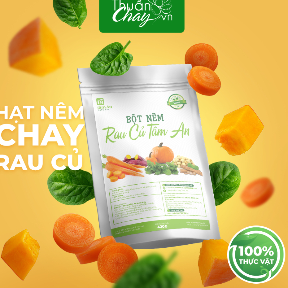 Gói Bột Nêm Rau Củ - 420g - Không bột ngọt, đậm đà hương vị món ăn | Shopee Việt Nam