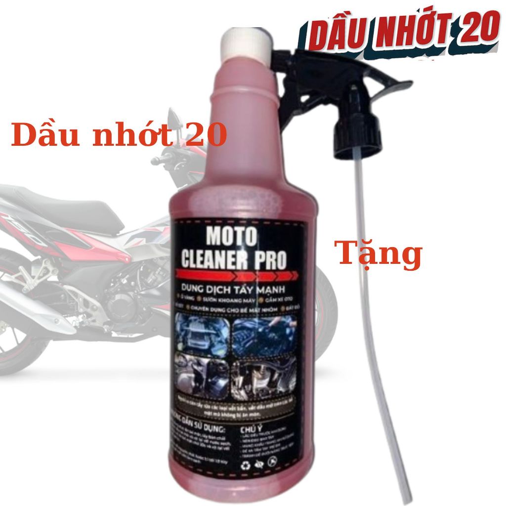 [Moto đỏ] Nước rửa nhôm, inox, vệ sinh xe promax - Moto Cleaner ...