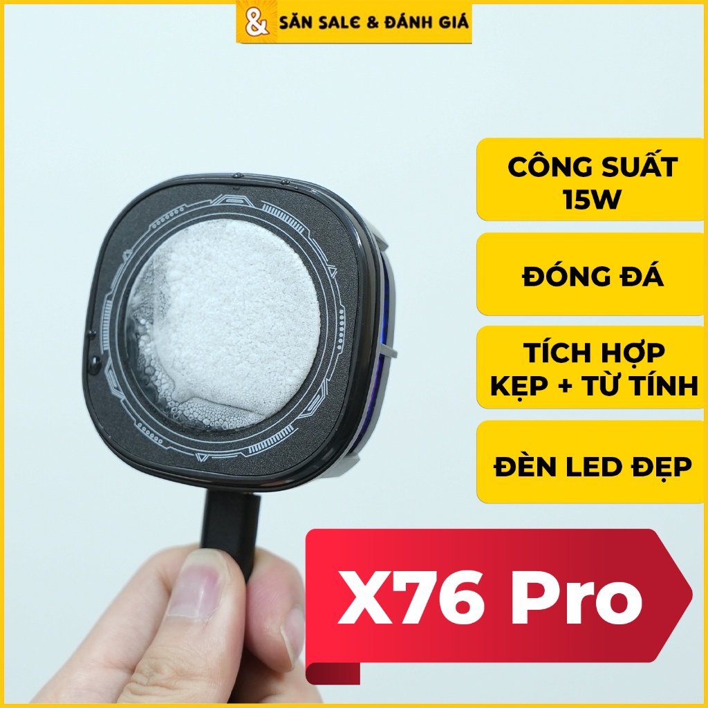 Quạt Tản Nhiệt Điện Thoại Magnetic radiator X76 Pro (Sò Lạnh Từ Tính ...