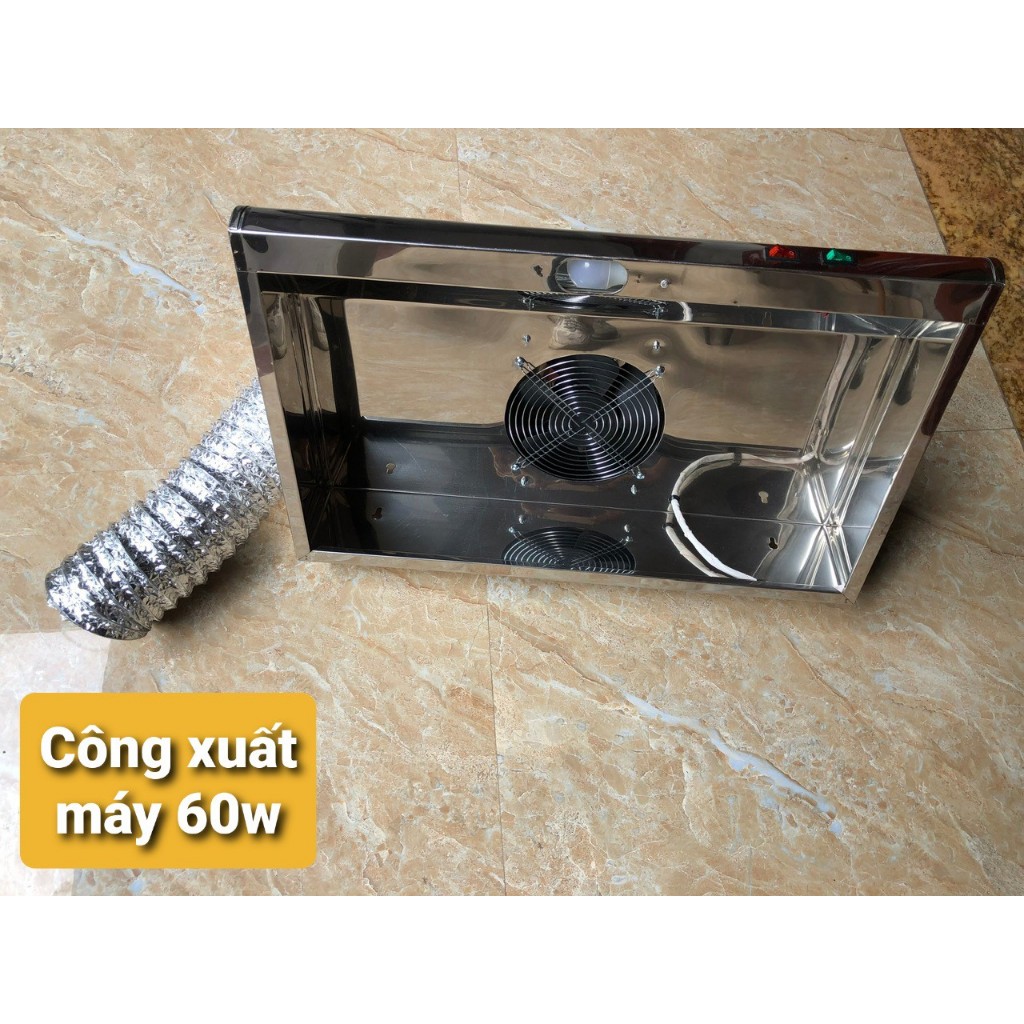 Máy hút mùi SU 304 ( Công xuất 60W. KT 70X45X14 cm. Kèm ống thun bạc ) | Shopee Việt Nam