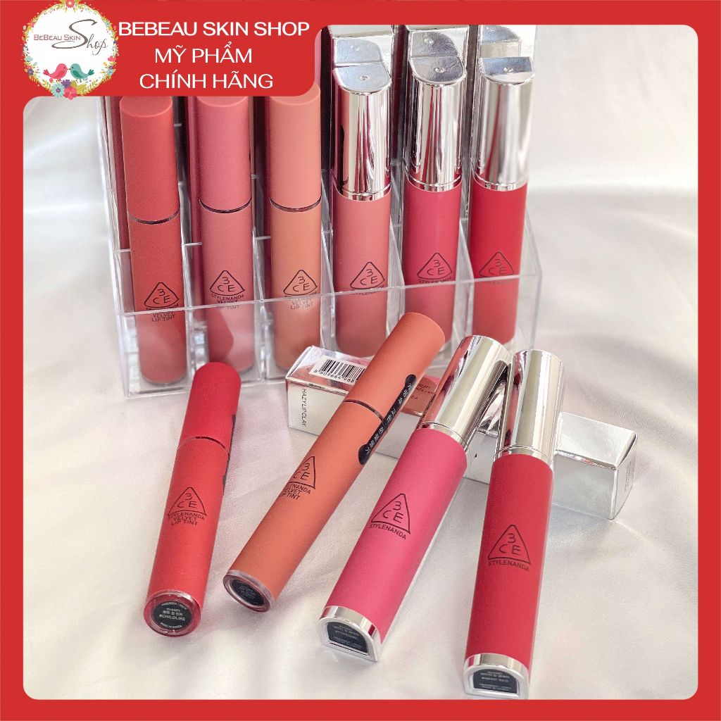 Son kem 3CE Hazy Lip Clay-3CE Toilet Paper Hipamine Whip Red Common ...