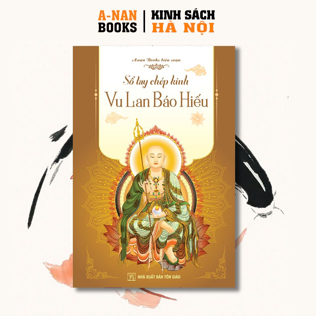 Vở chép Kinh Vu lan, sổ chép kinh Vu Lan Báo Hiếu in chữ mờ loại giấy ...