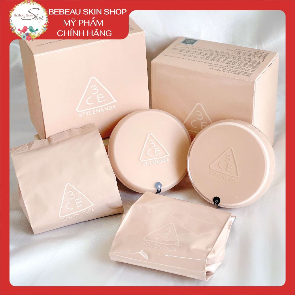 Phấn Nước 3CE Glow Cushion - 3CE Fitting Mesh Cushion - Bare Cushion ...
