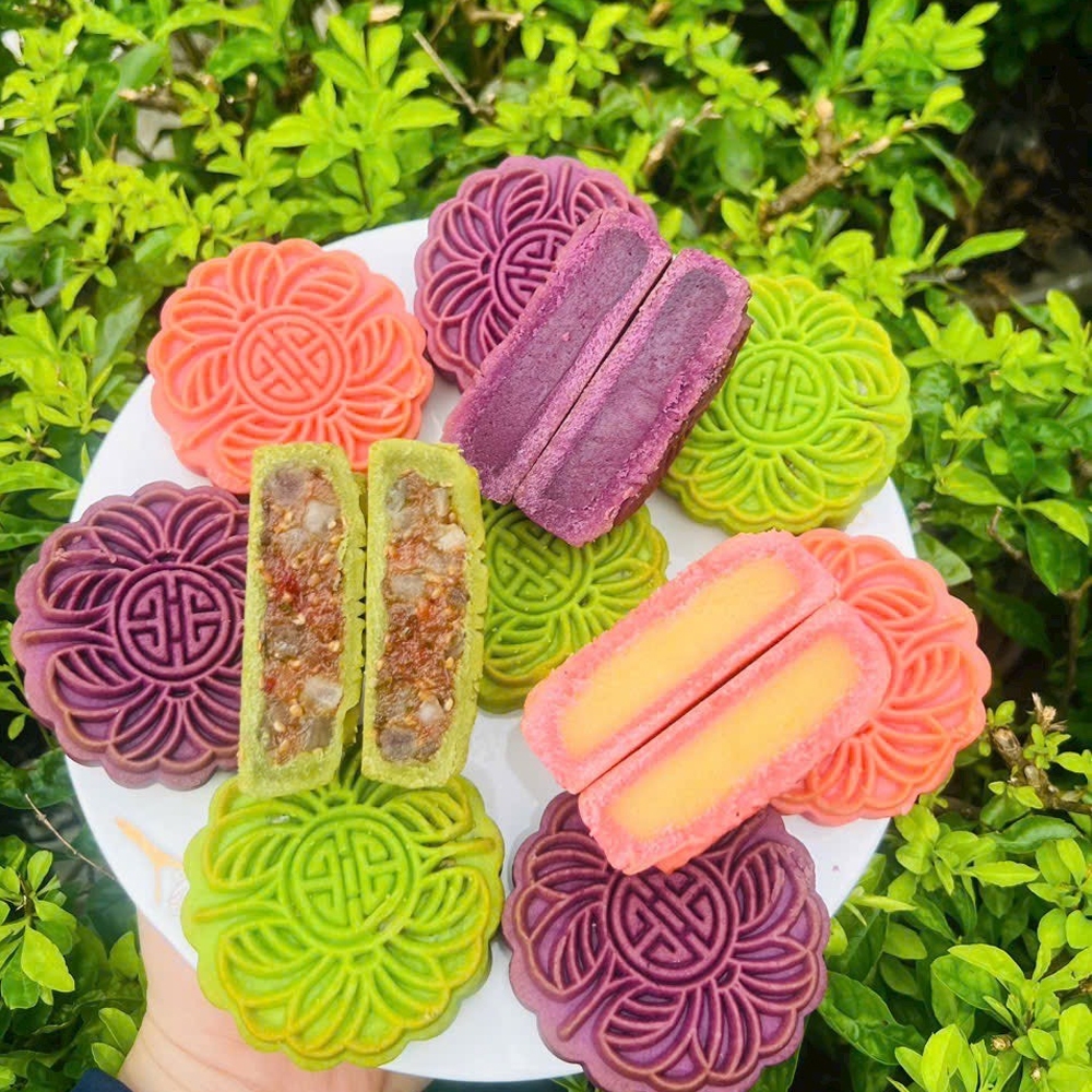 Bánh nướng trung thu Hey Yo Foods vị ngẫu nhiên thơm ngon truyền thống ...