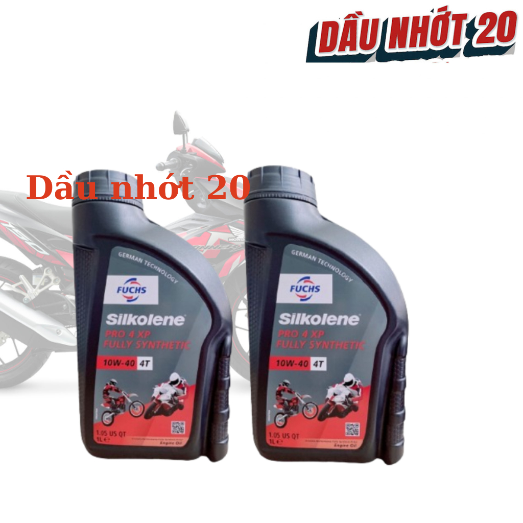 [Nhiều loại] Nhớt Fuchs Sikolene Pro 4 XP 10W40, 10w30, 10w50, 5w40 | Shopee Việt Nam