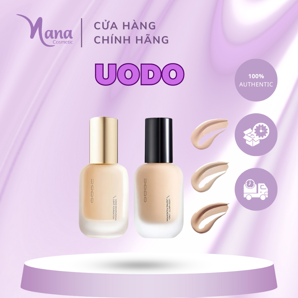 [UODO] Kem Nền Uodo Dạng Lỏng Dưỡng Ẩm Kiềm Dầu 30ml | Shopee Việt Nam