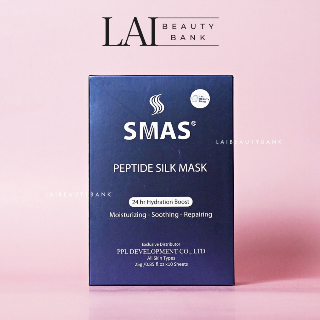 FULLBOX 10 MIẾNG Mặt nạ SMAS Peptide Silk Mask 24h Hydration Boost phục ...