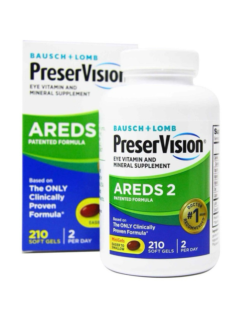 Viên uống bổ mắt Preservision Eye Vitamin AREDS2 Formula Bausch + Lomb ...
