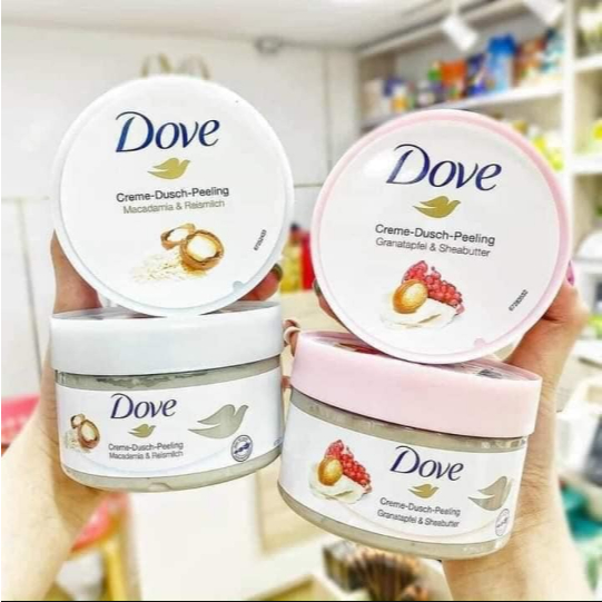 Kem Tẩy Tế Bào Chết Body Dove Macca Lựu Đỏ Chăm Da Sáng Mịn, Giữ Ẩm ...
