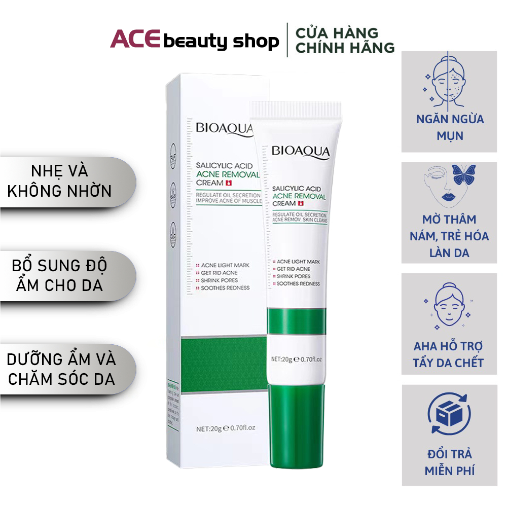 Gel giảm mụn và thâm thông thoáng lỗ chân lông 20g Niacinamide ...