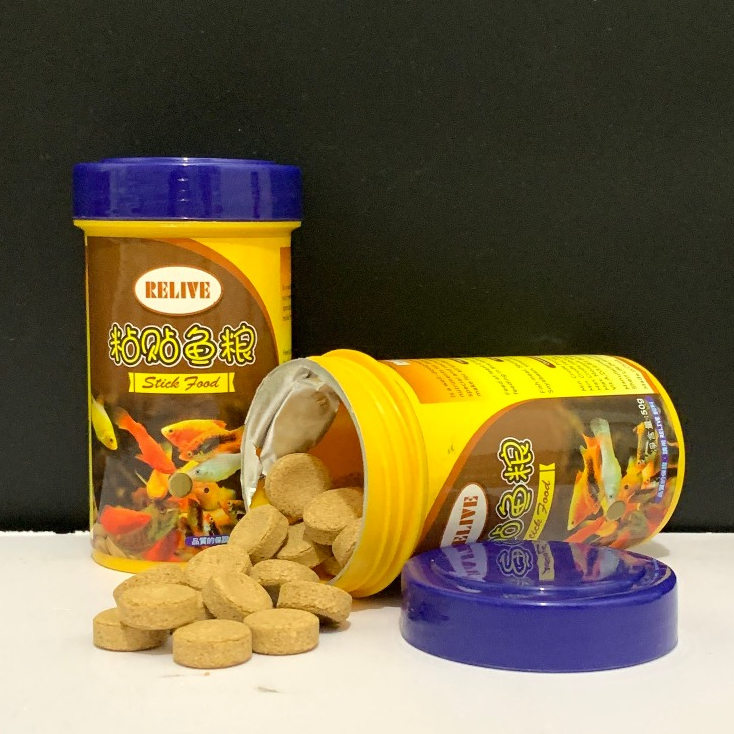 RELIVE - Stick Food ( Lọ 50 gram ) | Thức Ăn Viên Dán Kính Dùng Cho Cá ...