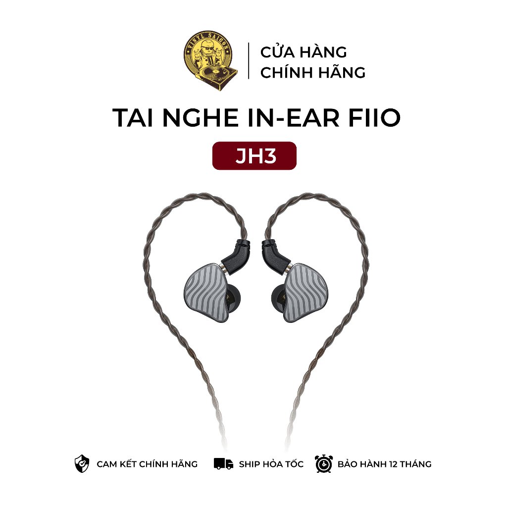 Tai nghe nhét tai FiiO JH3 inear headphone - Bảo hành 12 tháng | Shopee ...