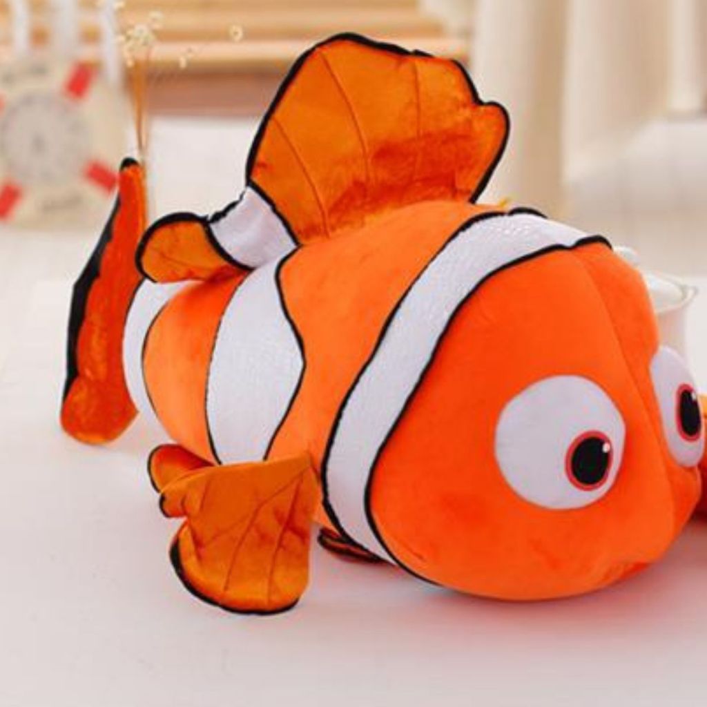 [Có bảo hành] Gấu bông cá Hề NEMO vàng thú nhồi bông dễ thương đáng yêu ...