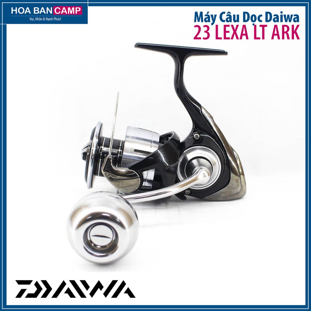 Máy Câu Dọc Daiwa Lexa LT ARK | 2023 - Tay quay núm tròn nhôm – Aluminium Round Knob (ARK ...