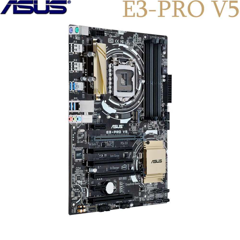 Main Bo mạch chủ máy tính ASUS E3-PRO V5 Socket LGA 1151 DDR4 chipset ...