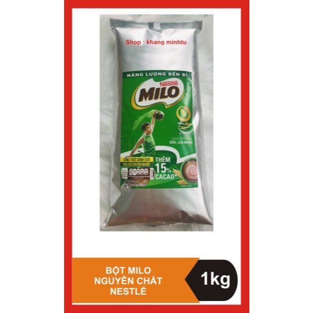 Bột Milo Nguyên Chất 1kg /cacao Nestle (date : 01/2026) | Shopee Việt Nam