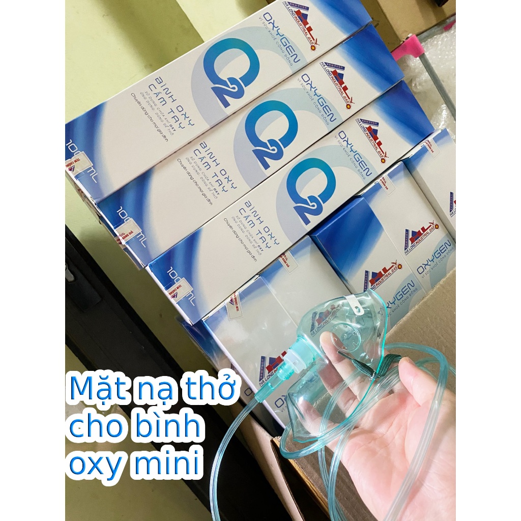 Mặt nạ thở bình oxy mini và các loại máy thở oxy cá nhân | Shopee Việt Nam