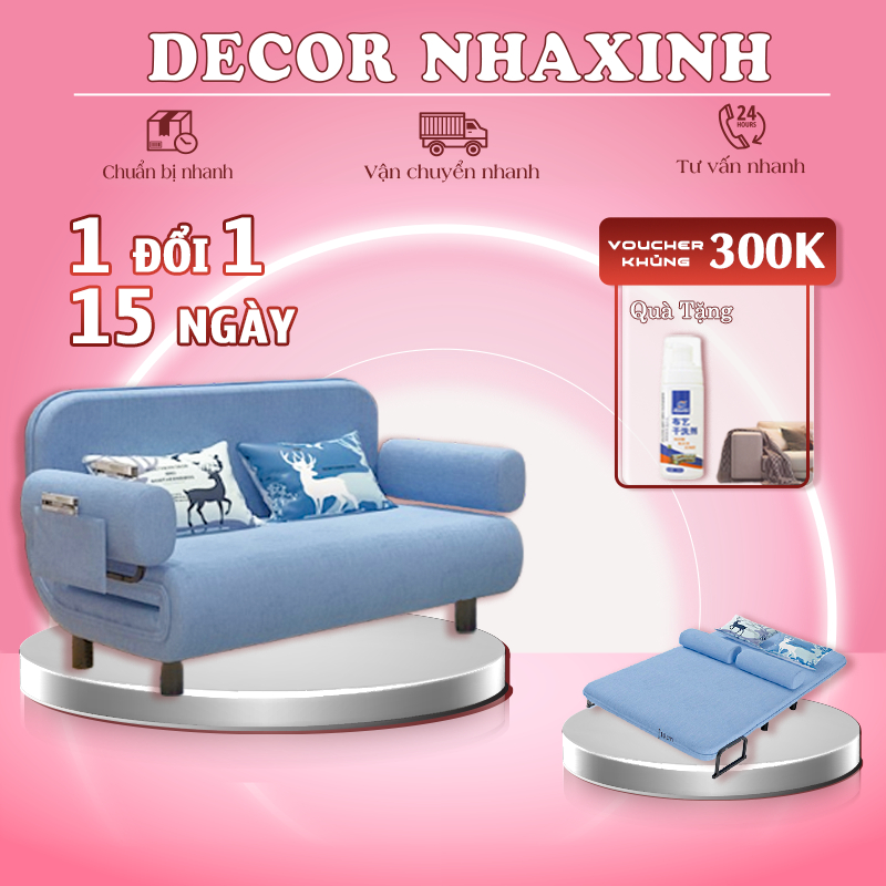 [Mẫu Mới] Ghế Sofa Giường, Ghế Giường Sofa Gấp Gọn Khung Chắc Chắn ...