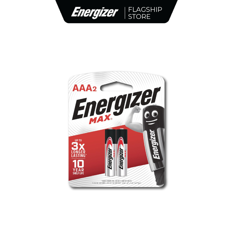 Pin AAA Energizer Max E92 BP2 - Vỉ 2 Viên | Shopee Việt Nam