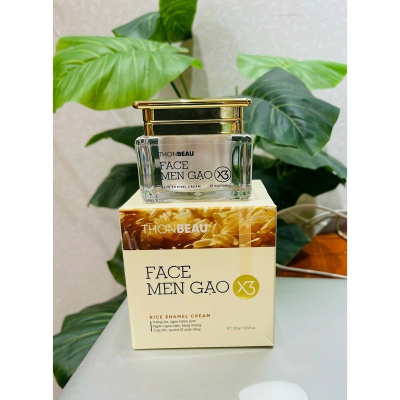 KEM FACE MEN GẠO X3 THONBEAU - CHÍNH HÃNG | Shopee Việt Nam