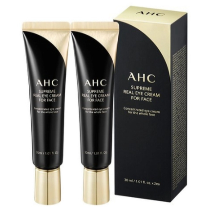 Kem dưỡng mắt AHC 30ml kem mắt dưỡng trắng dưỡng ẩm tăng độ đàn hồi săn chắc giúp da căng bóng ...