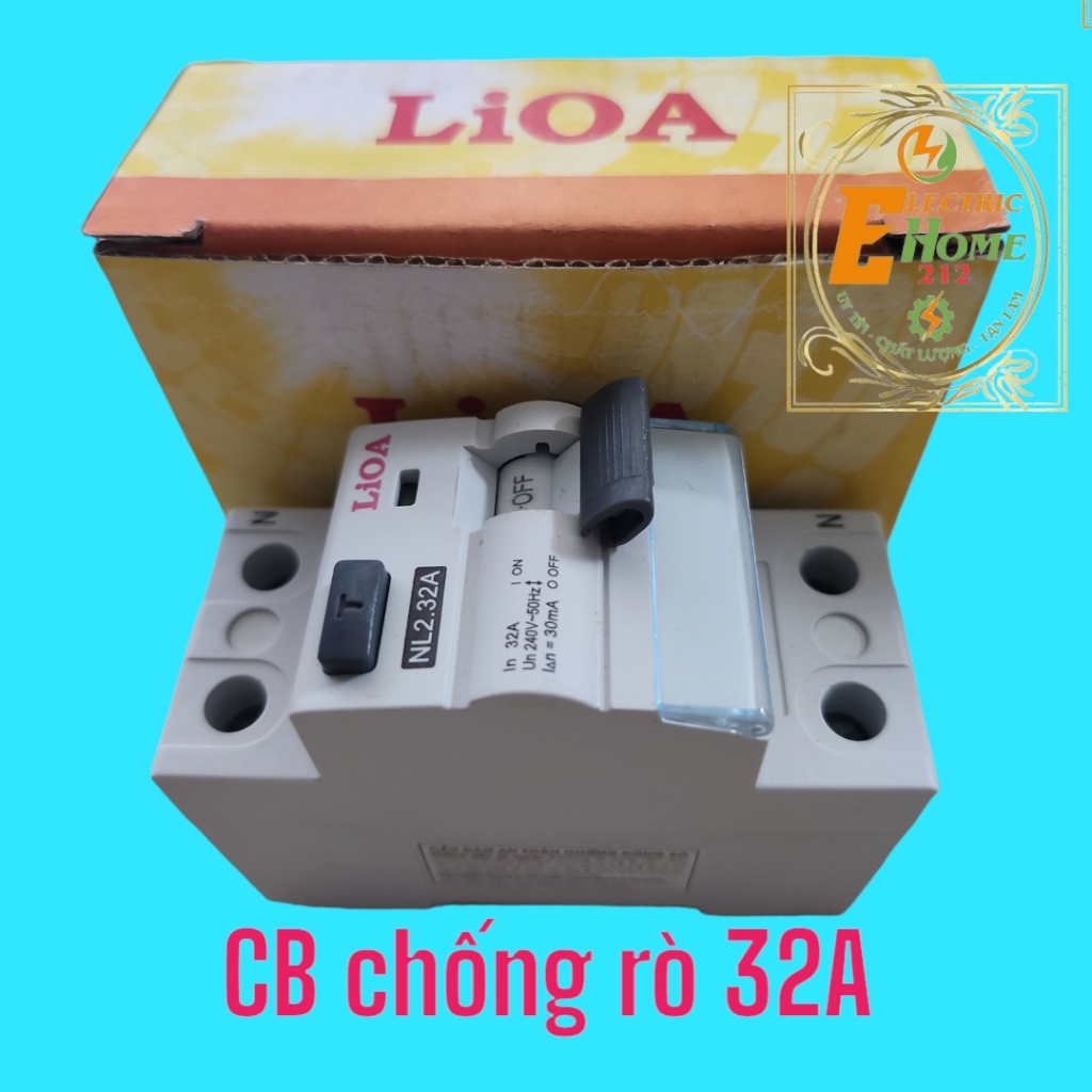 Aptomat chống giật LiOA - CB chống giật - Cầu dao chống giật - Cầu dao ...
