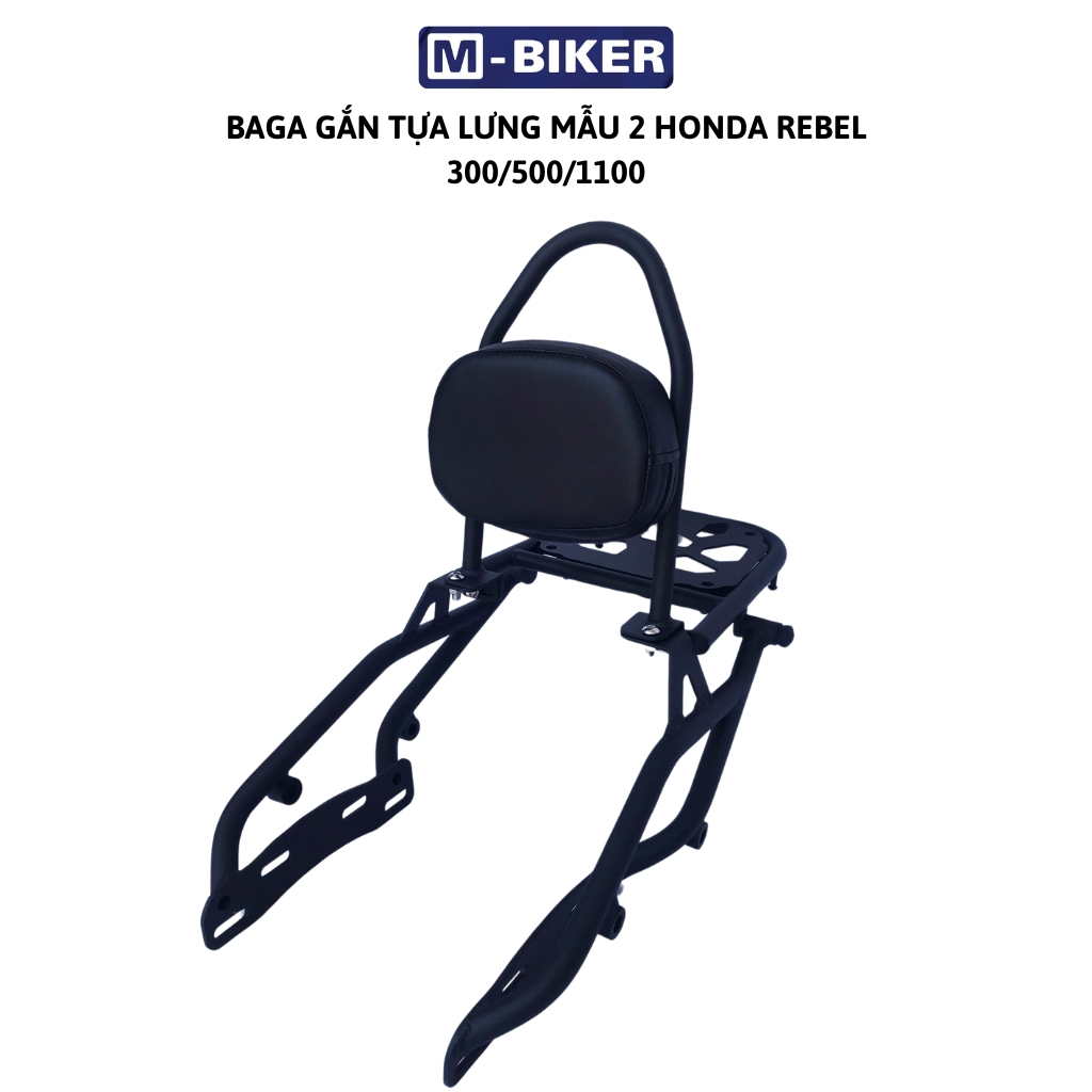 Baga honda rebel 300,500,1100 mẫu 2 gắn thùng hông túi hông bình nhiên ...