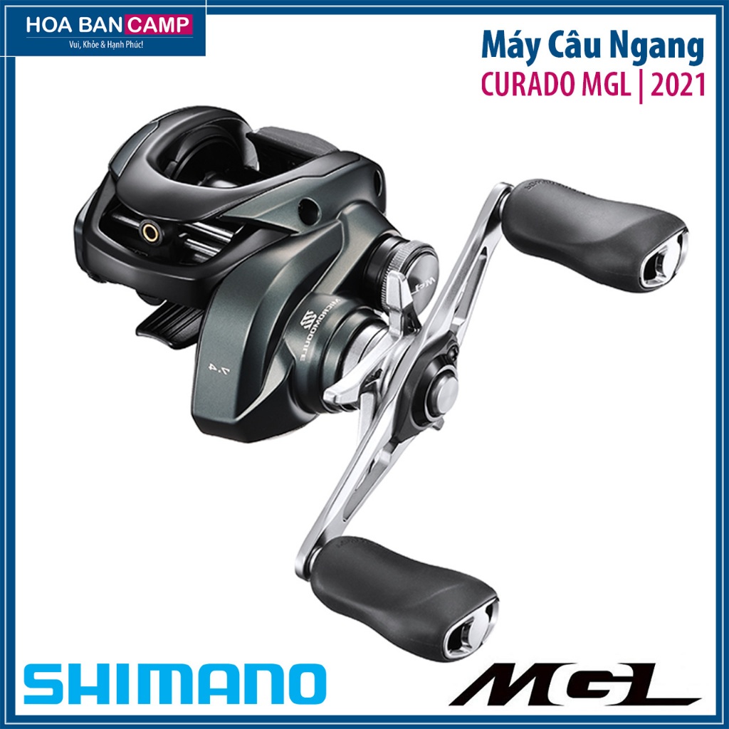 Máy Câu Ngang Shimano Curado MGL | 2021 - CI4+, Magnumlite Spool ...