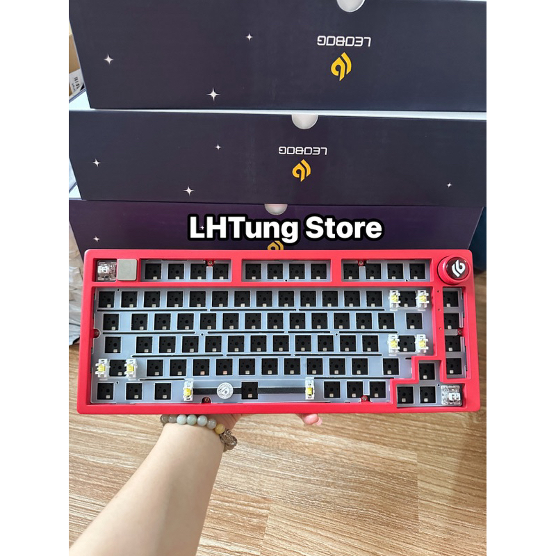 [SẴN GIAO NGAY] Kit Bàn Phím Cơ Leobog Hi75 | Hi75C Pro Full Nhôm | Led ...