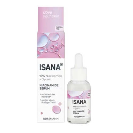 Luxus Isana Niacinamide Serum Bilder