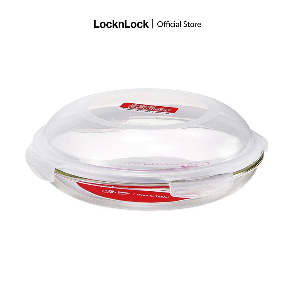 Hộp thủy tinh chịu nhiệt hình tròn LocknLock Glass food container round ...