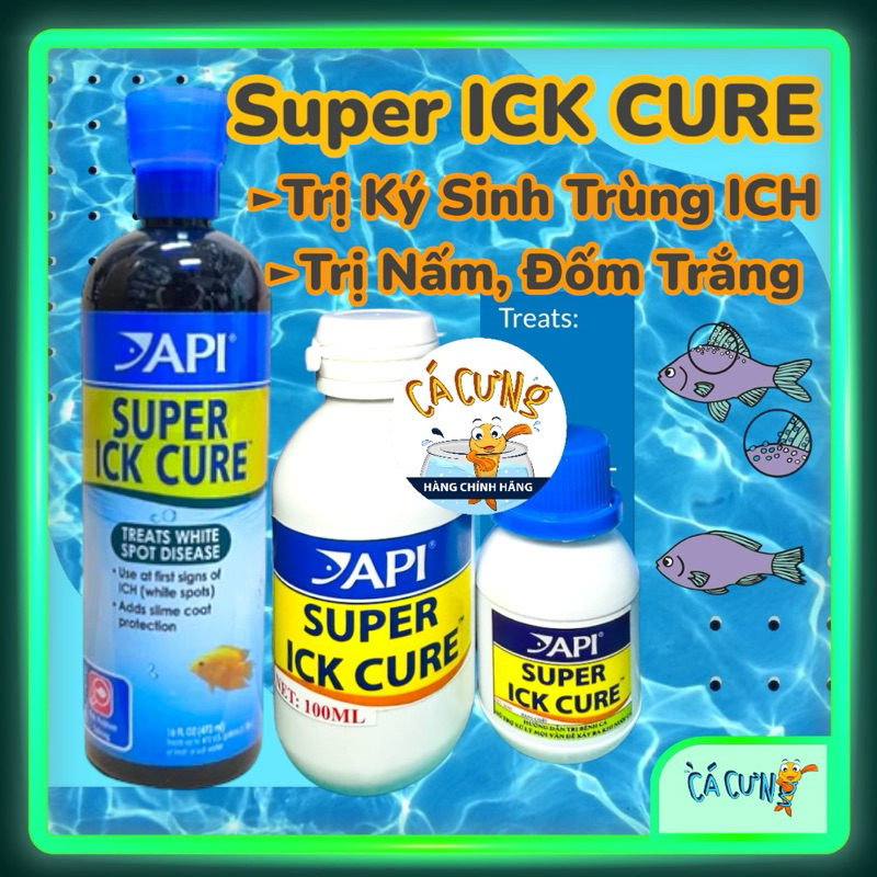 API - Super Ick Cure : Xử lý nấm, ký sinh trùng cho cá cảnh trong hồ cá ...