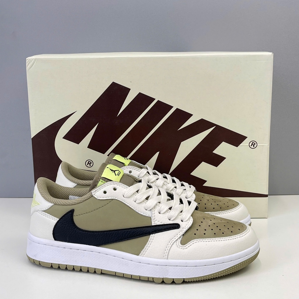 Giày Air Jordan 1 Low Travis Scott Golf Olive FZ3124-200 FULLBOX - Bản ...
