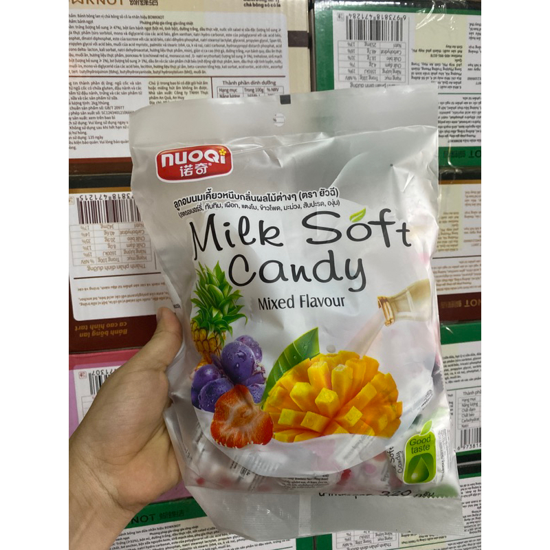 Kẹo Dẻo Thái Lan Milk Soft Candy Trái Cây 320g vị mix | Shopee Việt Nam
