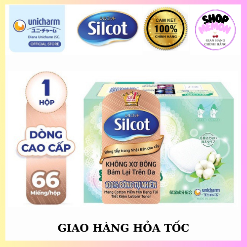 ☘Bông Tẩy Trang Silcot 66 miếng | Shopee Việt Nam