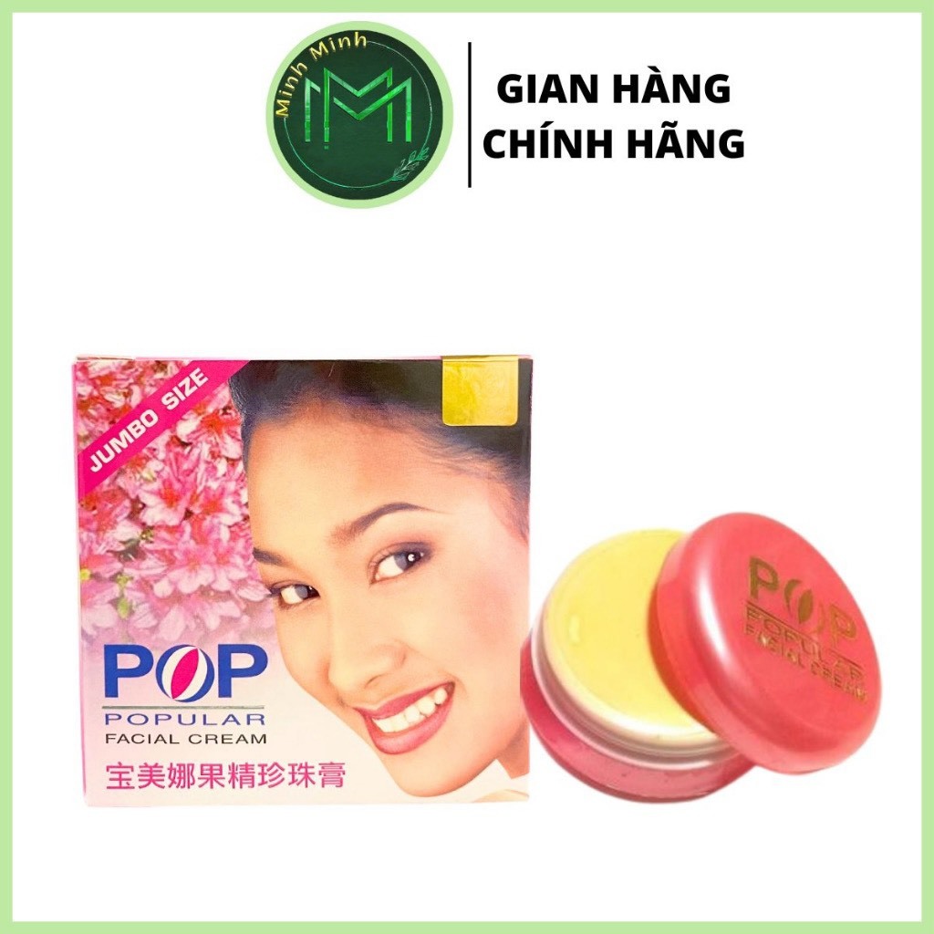 Kem POP Dưỡng Trắng Da Thái Lan Hộp 20gram | Shopee Việt Nam