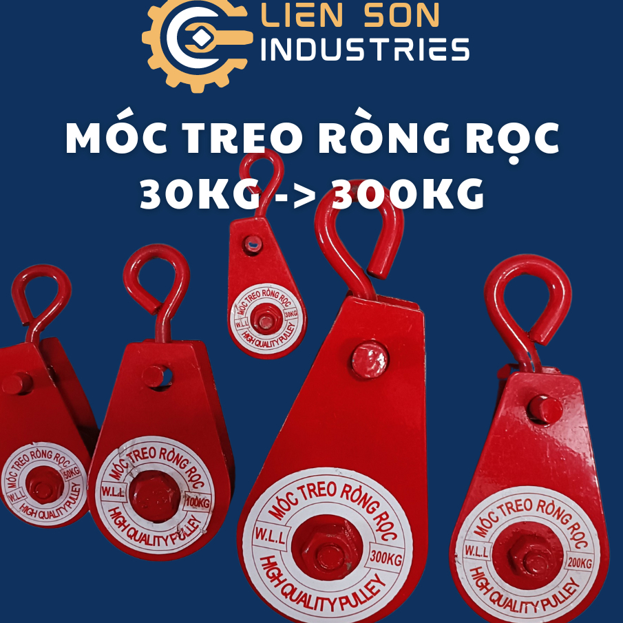 Móc treo ròng rọc puly tải trọng từ 30kg đến 300kg | Shopee Việt Nam