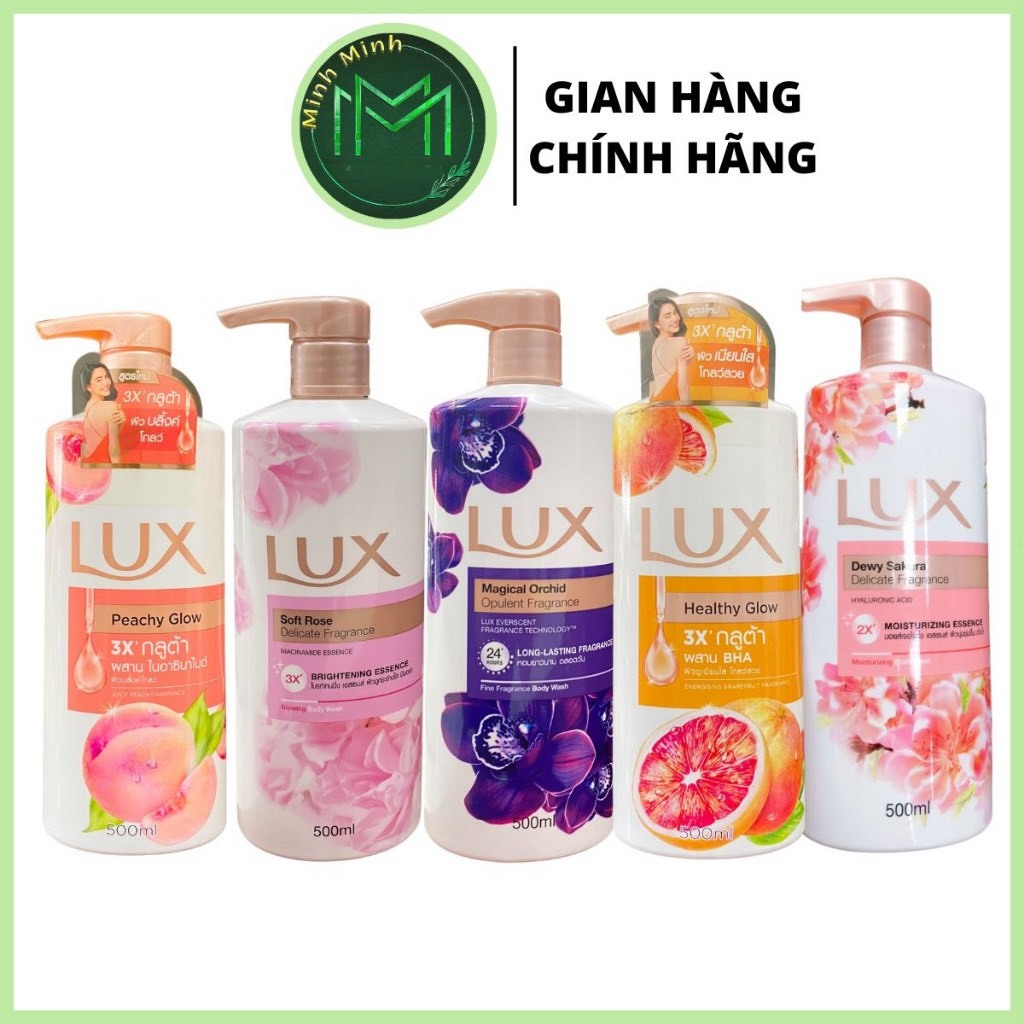 Sữa Tắm Lux Thái Trắng Da Hương Nước Hoa 500ml | Shopee Việt Nam