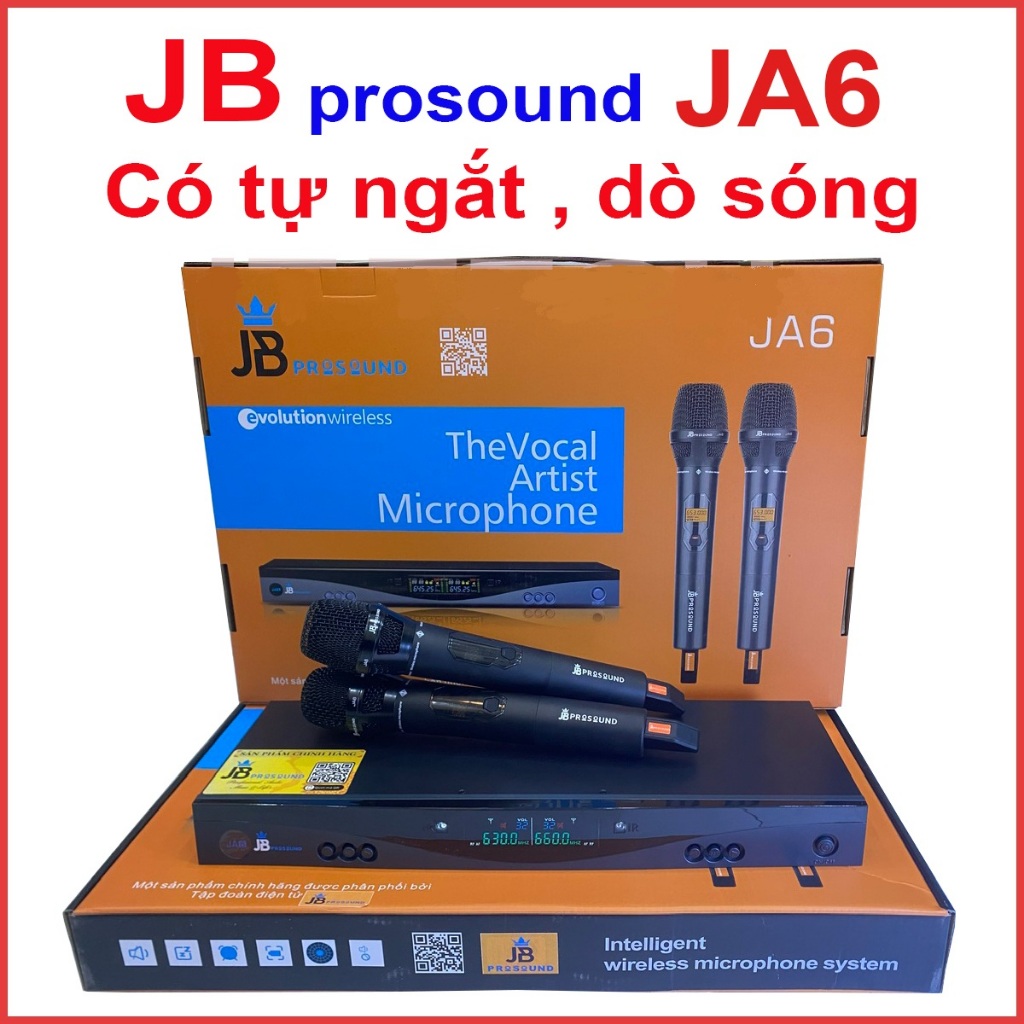 Micro không dây JB ProSound JA6 - Hát hay, nhẹ, giọng sáng âm thanh ...